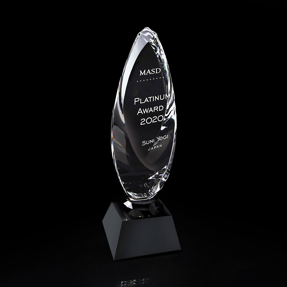 Splendor Crystal Trophy | Premium Crystal Trophy | Origin Associates ...